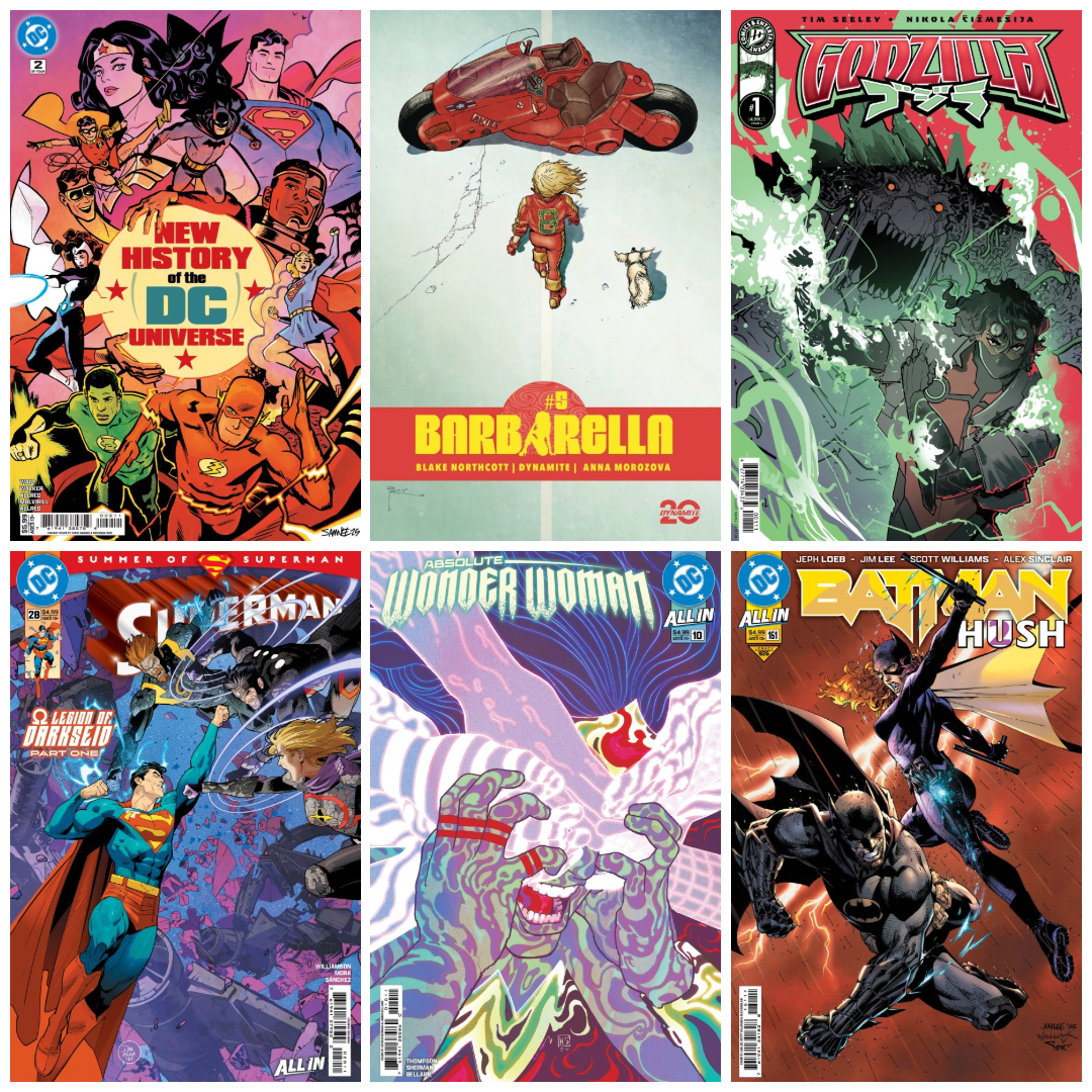 New Comic Book Day Releases for the Week of July 23rd at Heroes World