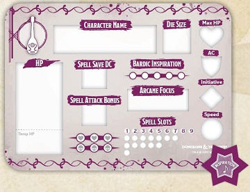 Dungeons & Dragons: Token Set- Bard — Heroes World