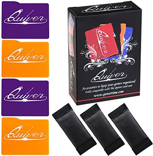 Quiver Card Case Dividers (Orange & Blue) — Heroes World