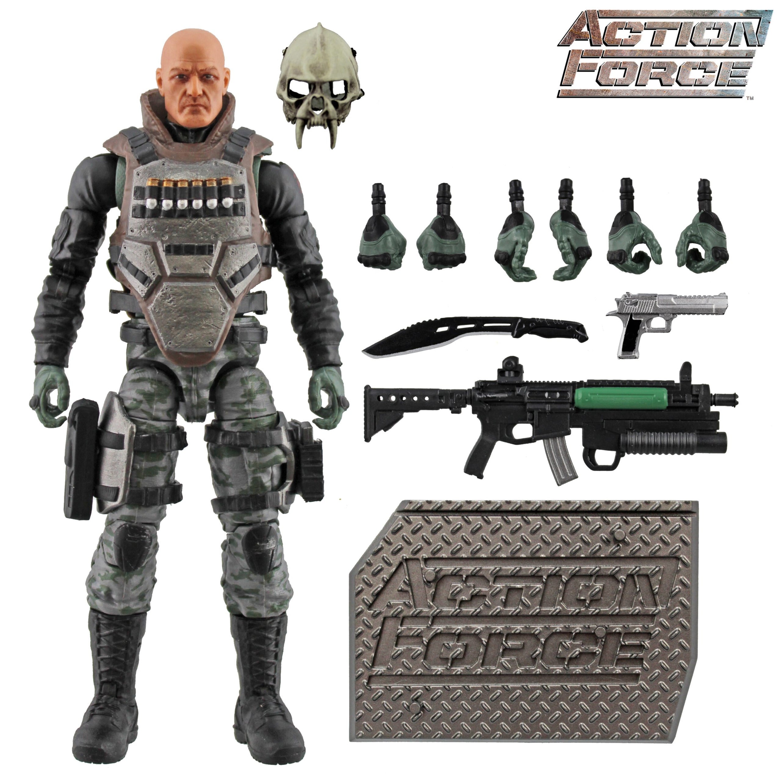 Bone Collector Reissue Figure | Action Force | Valaverse 1:12 SDS — Heroes World