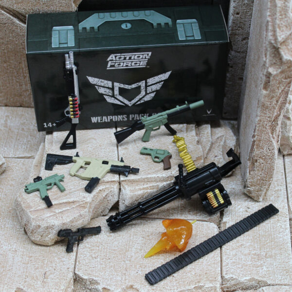 Weapons Pack Golf | Action Force Gear Set | Valaverse 1:12 Add-On ...