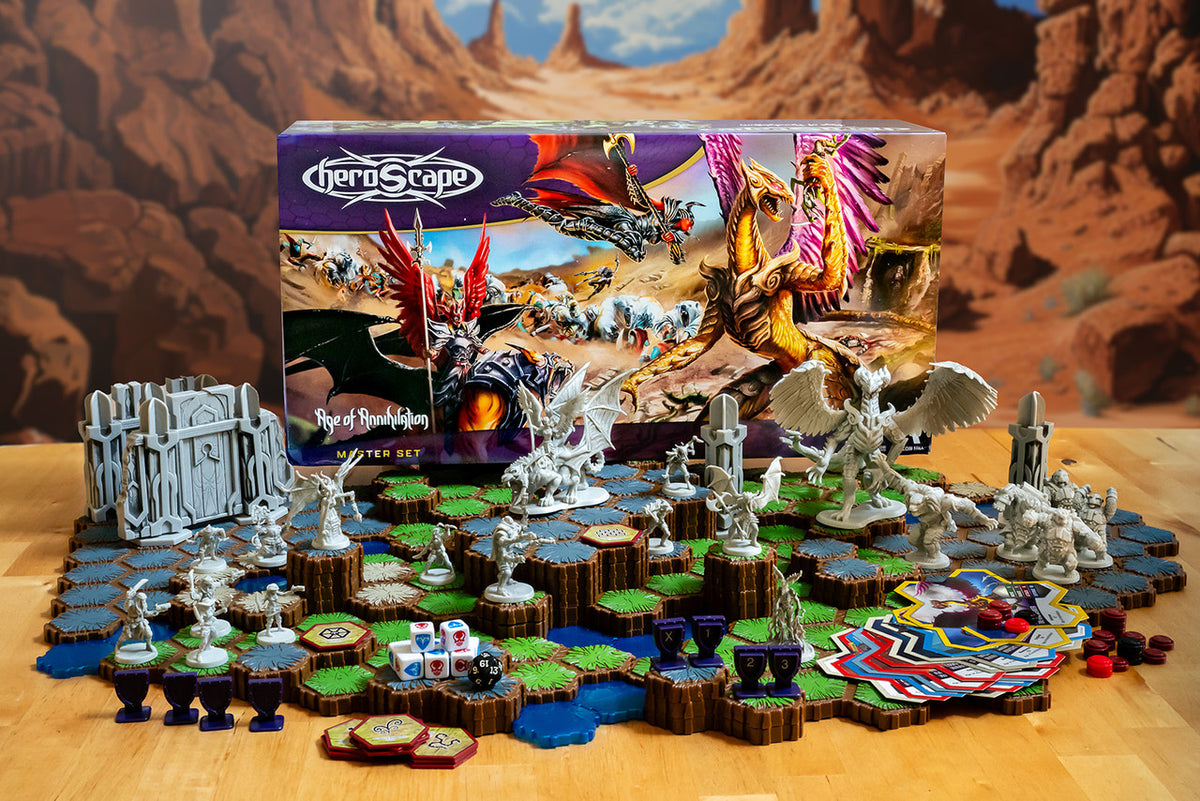 HEROSCAPE: AGE OF ANNIHILATION MASTER SET (Renegade Game Studios ...