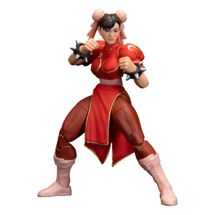 Ultra Street Fighter II Chun-Li 6-Inch Scale Action Figure (Red Versio ...