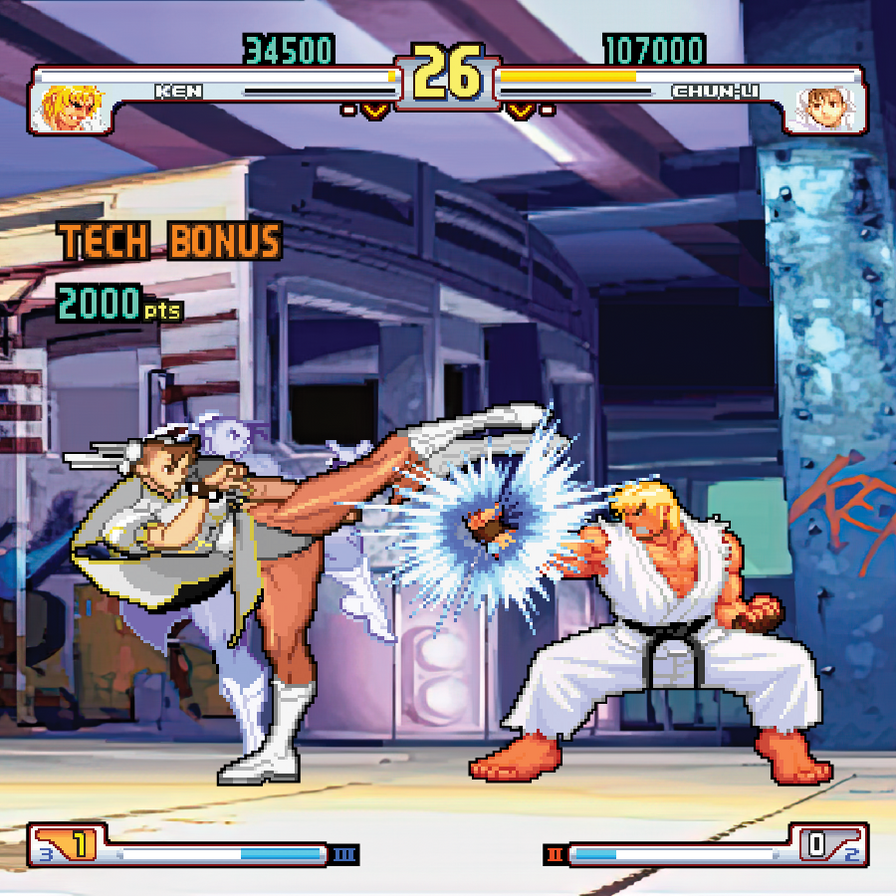 Moment #37 Street Fighter III: 3rd Strike (1999) on Arcade - CP System ...
