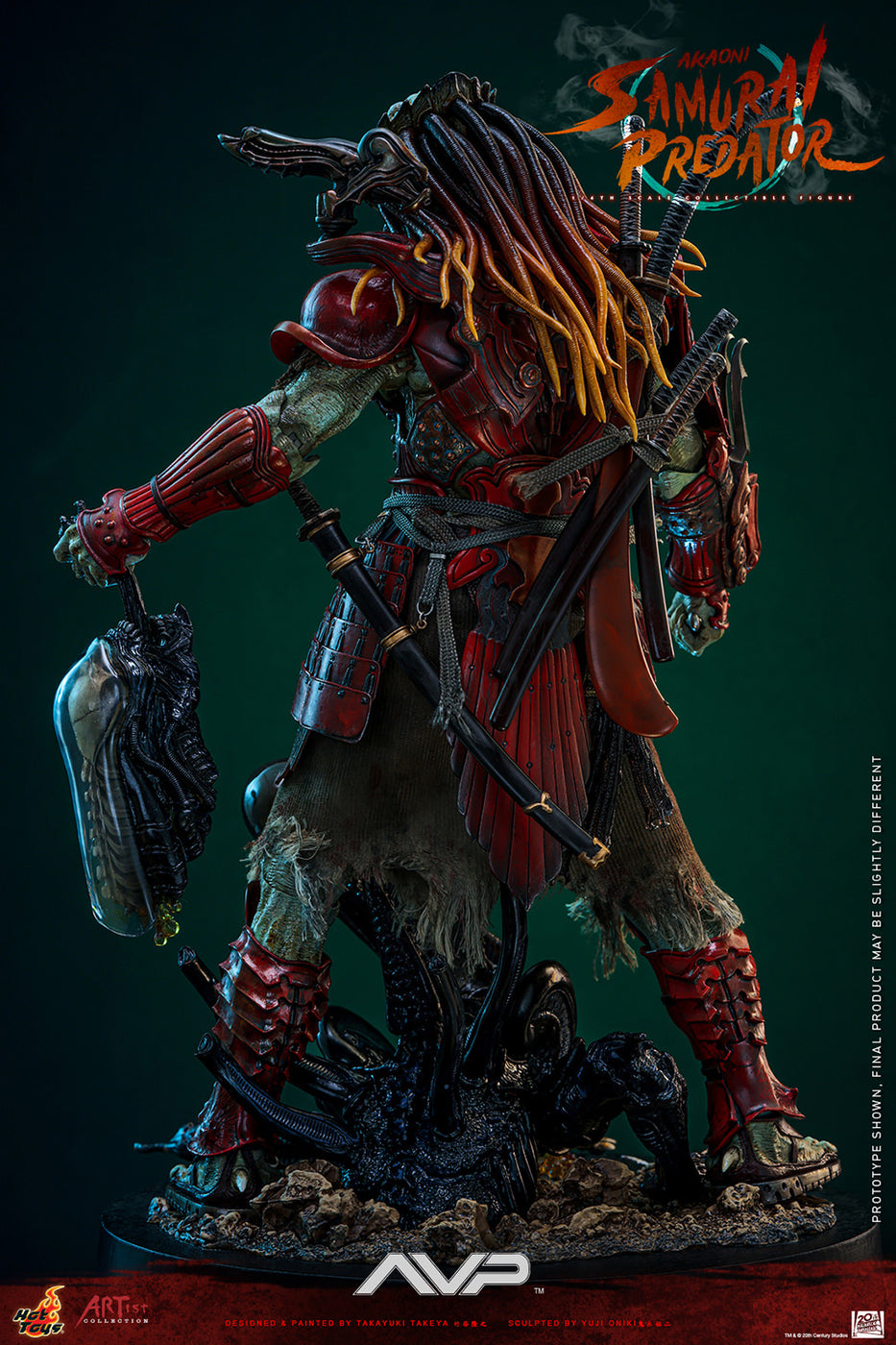 Akaoni Samurai Predator Sixth Scale Figure — Heroes World