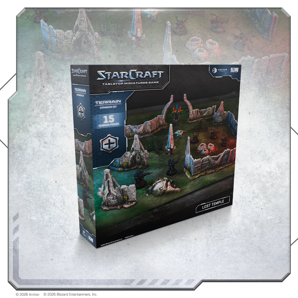 [PREORDER] Lost Temple Terrain Expansion Set | Terran | Starcraft: The ...