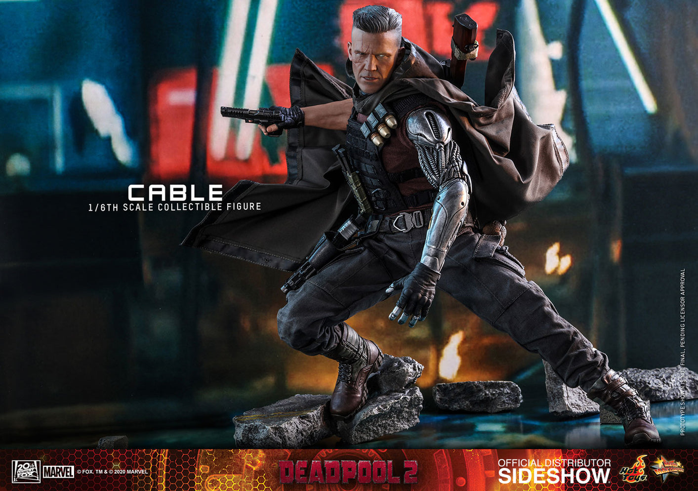 Cable MMS583 | Sixth Scale Action Figure | Hot Toys — Heroes World