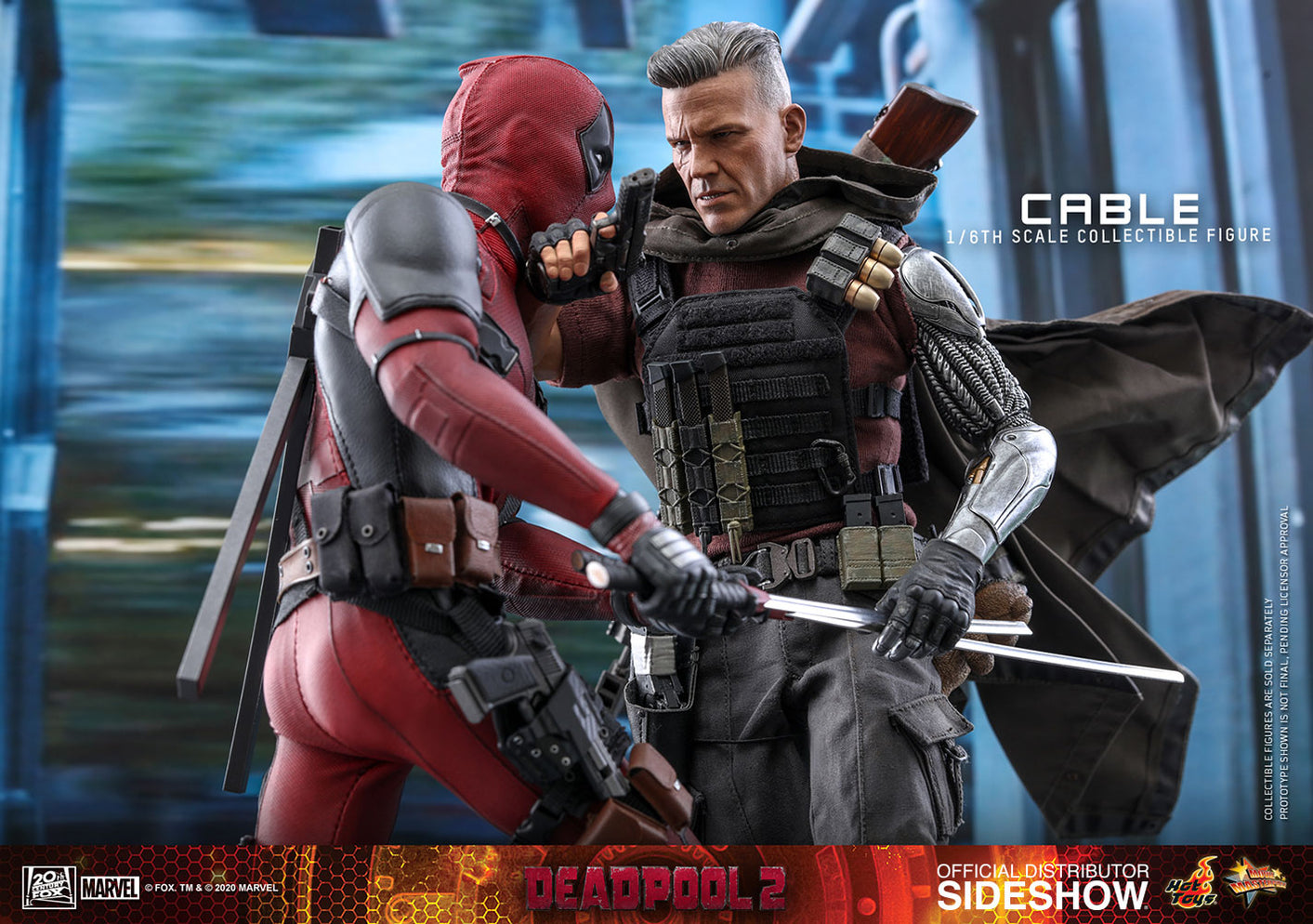 Cable MMS583 | Sixth Scale Action Figure | Hot Toys — Heroes World