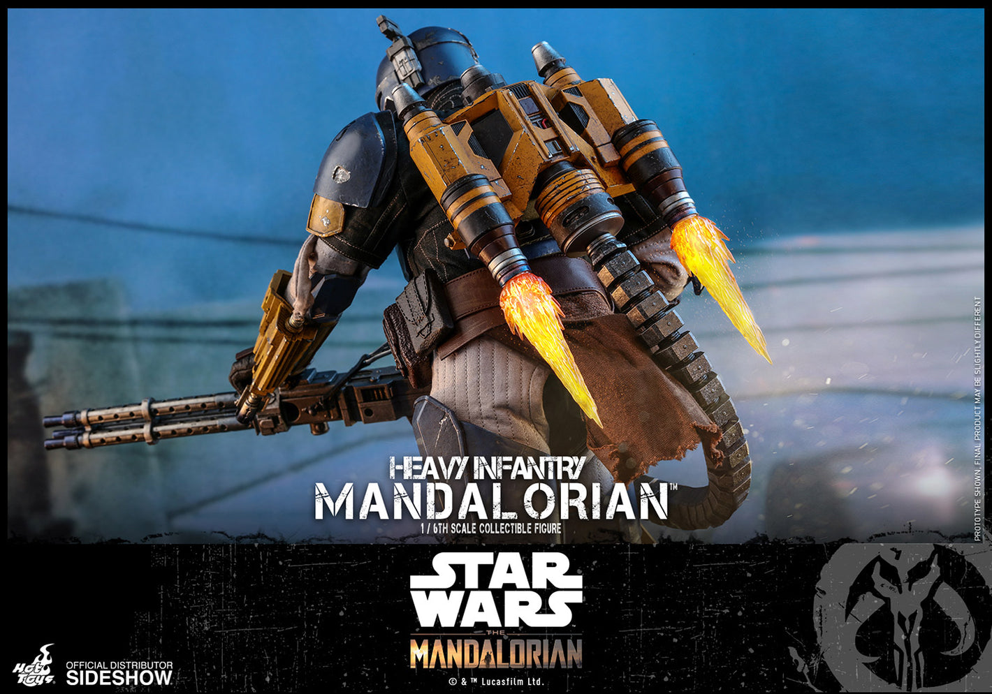 Heavy Infantry Mandalorian TMS010 | Sixth Scale Action Figure | Hot To ...
