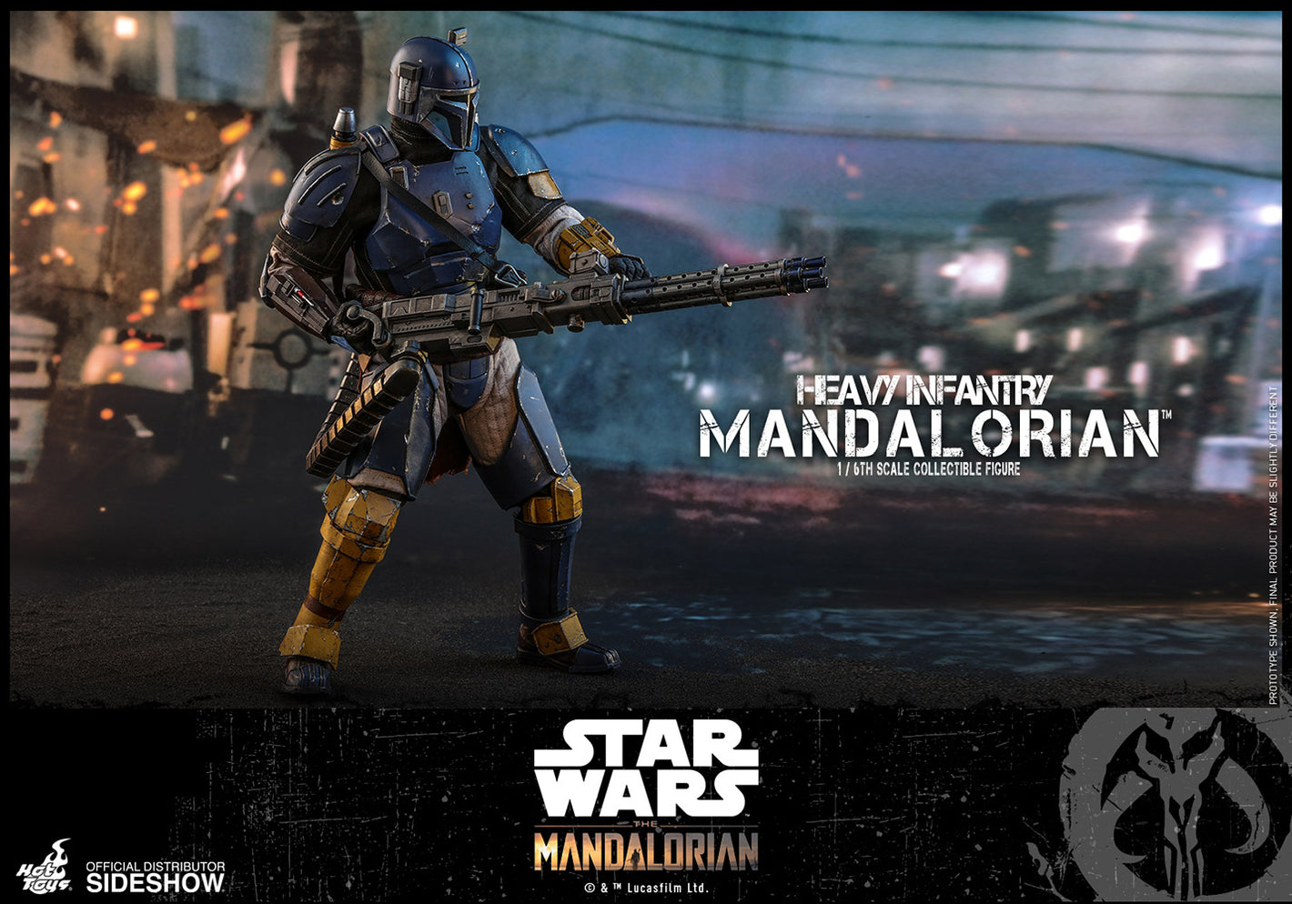Heavy Infantry Mandalorian TMS010 | Sixth Scale Action Figure | Hot To ...