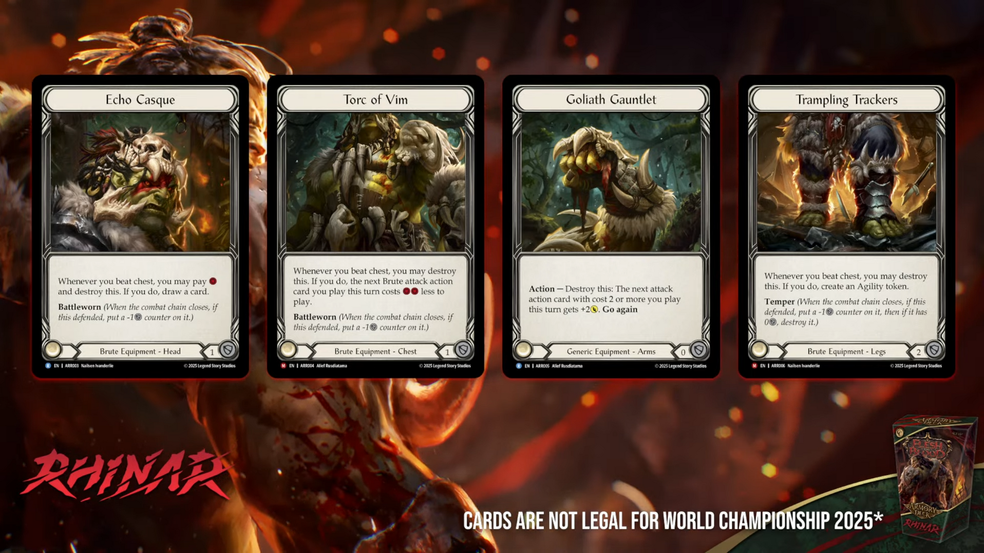 Armory Deck: Rhinar | Flesh and Blood TCG — Heroes World
