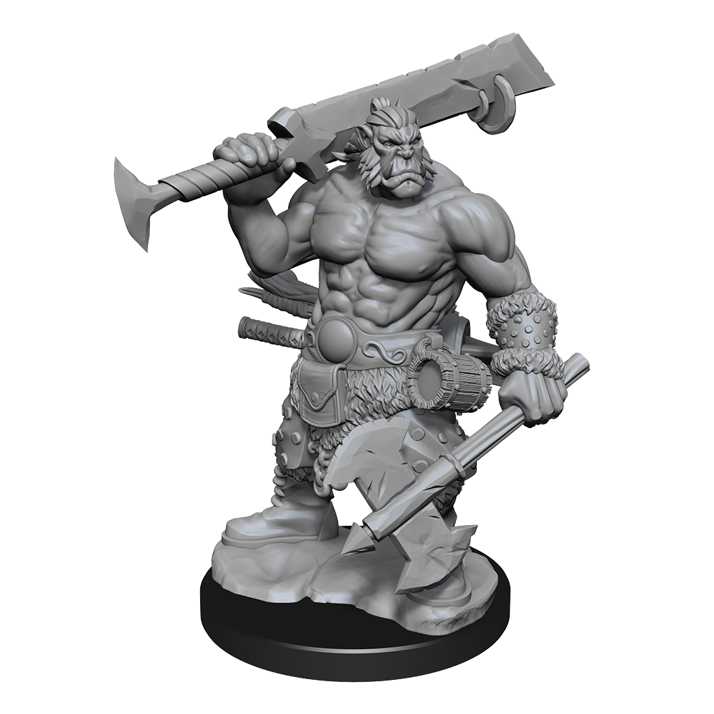 DND FRAMEWORKS WV1 ORC BARBARIAN MALE — Heroes World