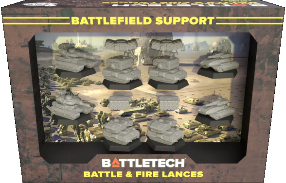 BATTLETECH BATTLEFIELD SUPPORT BATTLE & FIRE LANCES FORCEPACK — Heroes ...