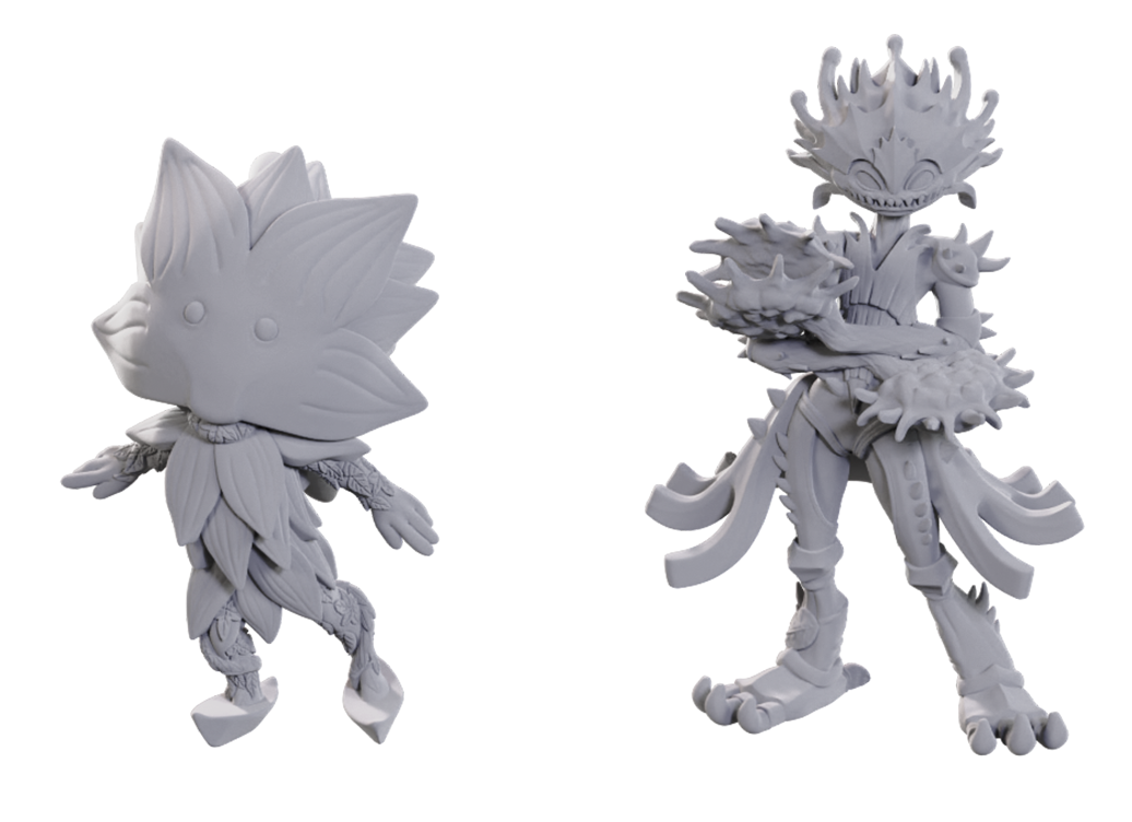 PATHFINDER UNPAINTED MINIS WV25 LOTUS LESHY AND FLYTRAP LESHY — Heroes ...
