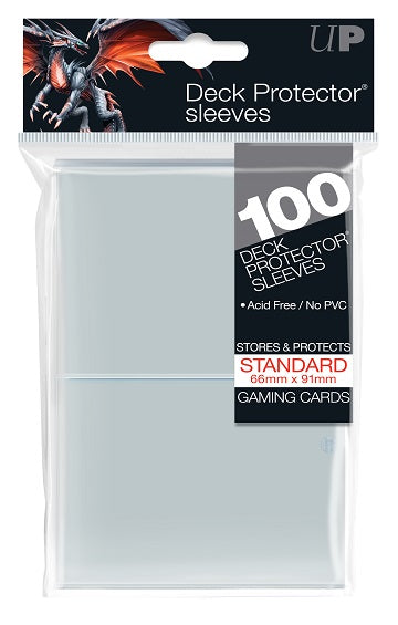 ULTRA PRO D-PRO CARD SLEEVES 100CT CLEAR — Heroes World