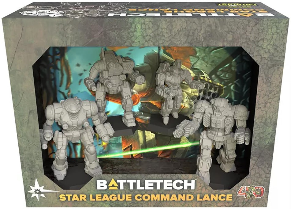BATTLETECH STAR LEAGUE COMMAND LANCE — Heroes World