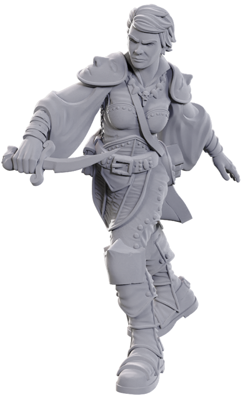 DND UNPAINTED MINIS WV25 SWASHBUCKLER — Heroes World