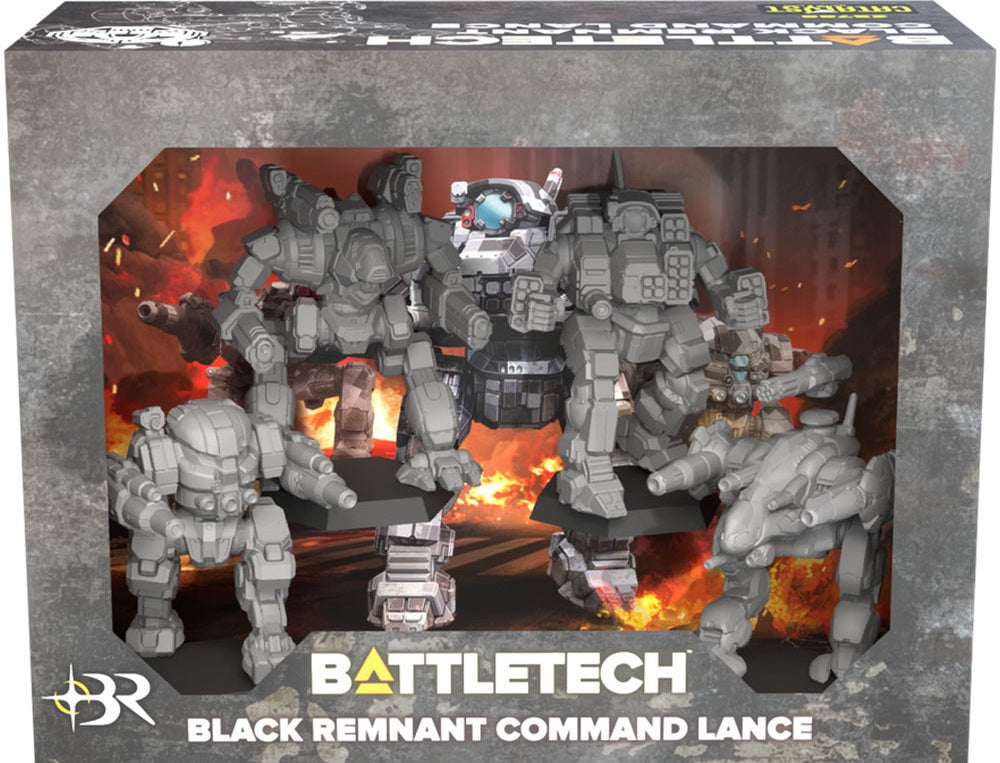 BATTLETECH BLACK REMNANT COMMAND LANCE — Heroes World