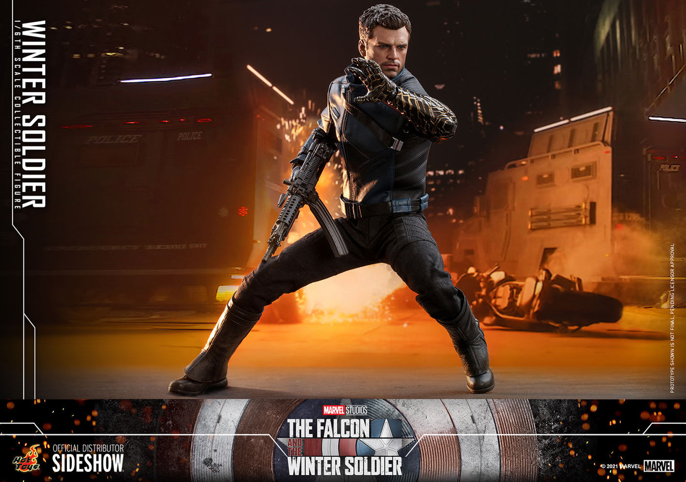 Winter Soldier TMS039 | Sixth Scale Action Figure | Hot Toys — Heroes World