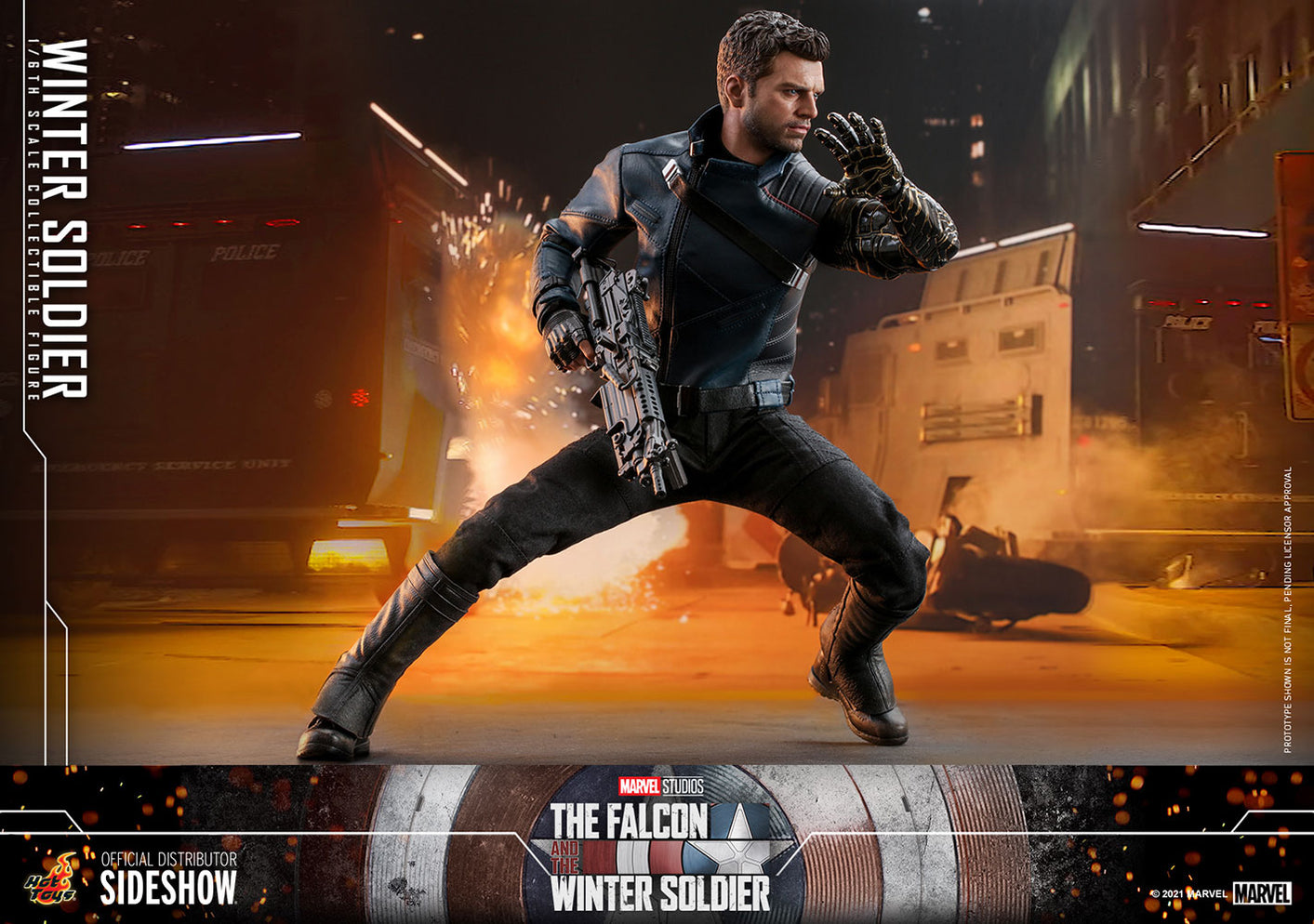 Winter Soldier TMS039 | Sixth Scale Action Figure | Hot Toys — Heroes World