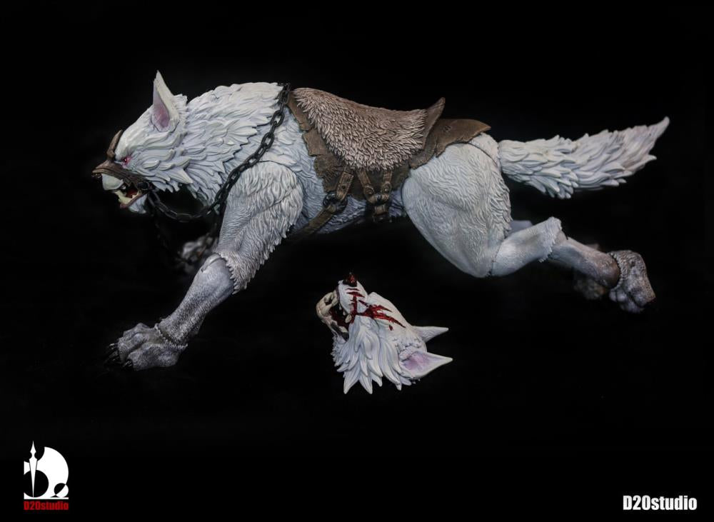 Giant White Wolf (Basic) - 1/12 Scale — Heroes World